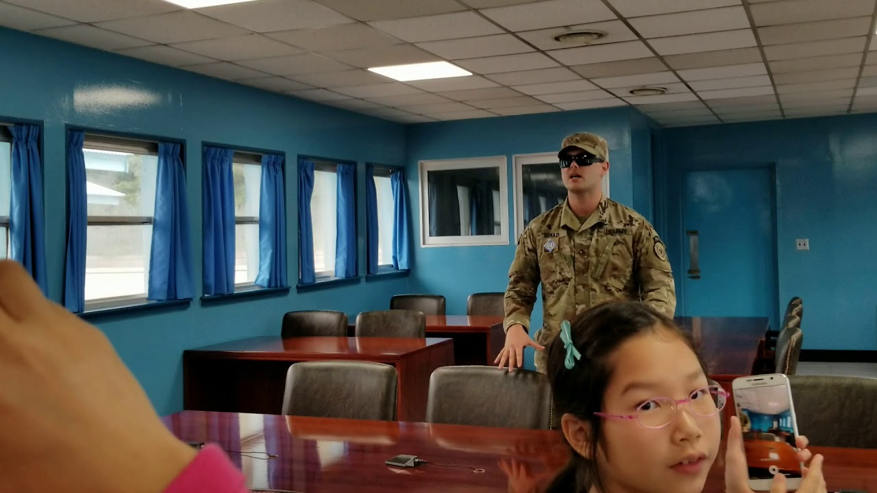 Inside Blue negotiating houses of DMZ - YouTube