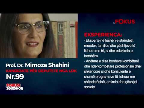 Intervistë: Mimoza Shahini - Kandidate për deputete nga LDK - YouTube