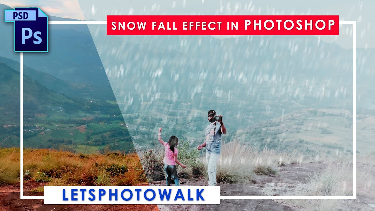 Ep208 How To Create Snow Malayalam Video Snowfalleffect Youtube