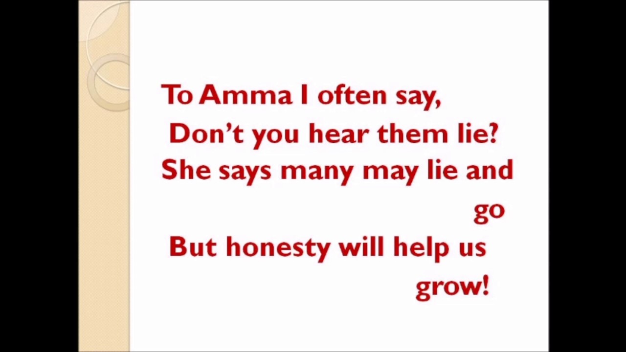 Be honest poem | Unit 1 | 4-th Std English | The best policy| Term-3 ...