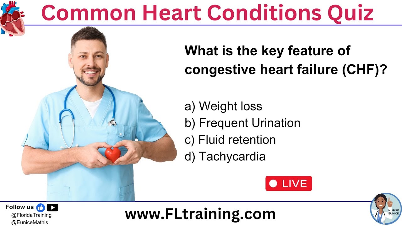 🫀 Common Heart Conditions Quiz - Ready. Set. Review! 🩺💡 - YouTube