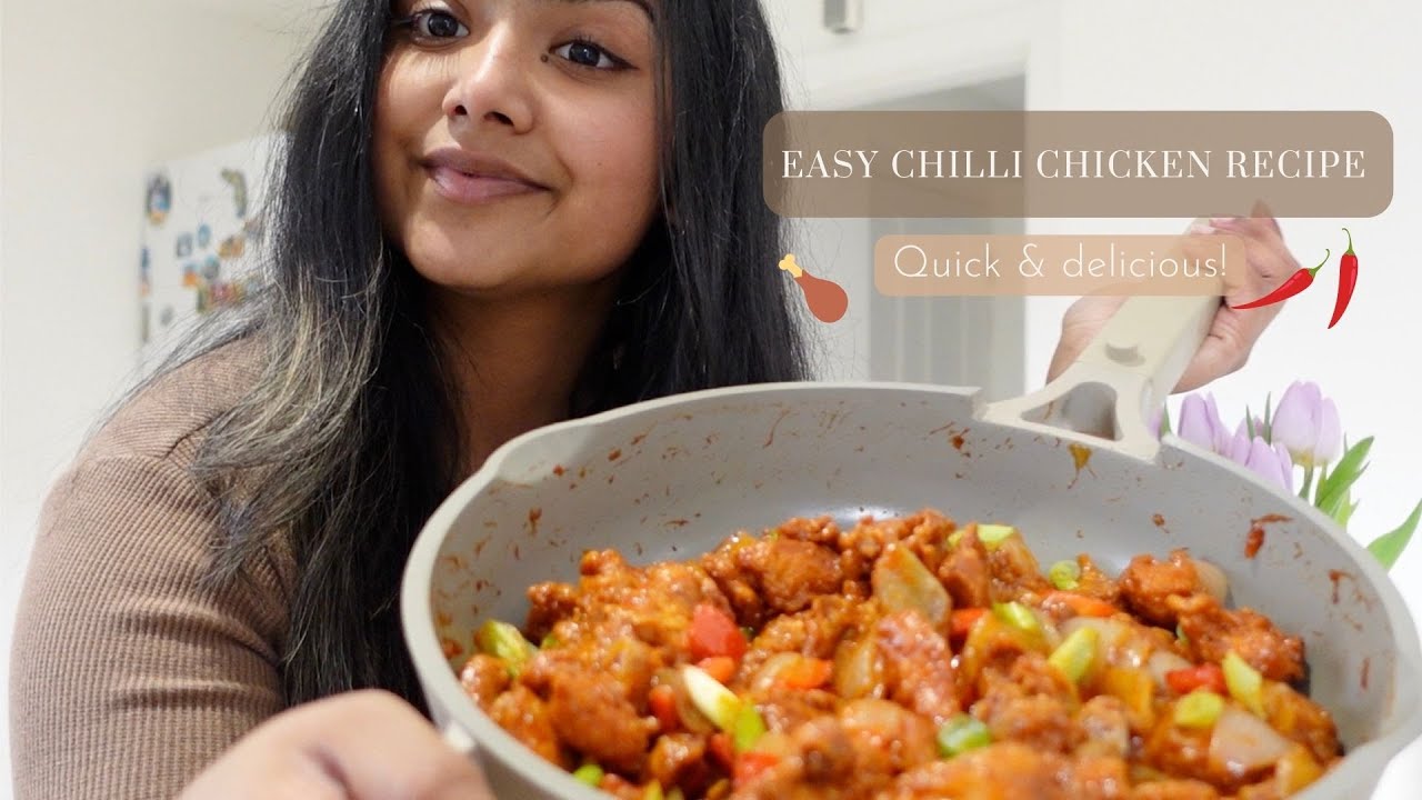 Easy Chilli Chicken recipe | Step by Step | Quick Dinner Idea! - YouTube