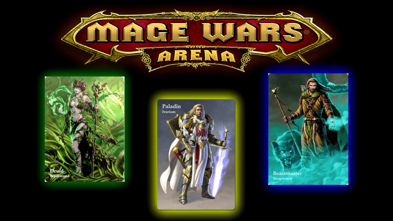 Druid vs Paladin vs Beastmaster - Mage Wars Battle #102 - YouTube