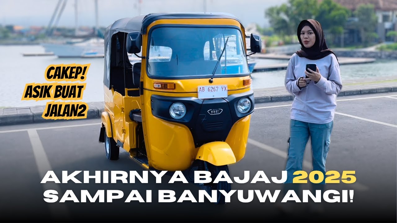 REVIEW BAJAJ RE Roda Tiga MAXRIDE Terbaru 2025 - YouTube
