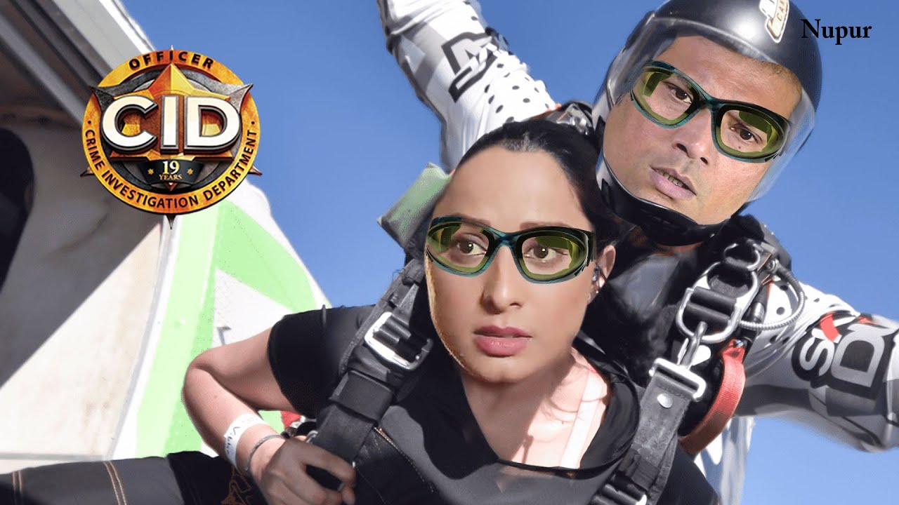 Purvi ने करी Daya के साथ Sky Diving | Best Of CID | CID 2025| CID | Ep ...