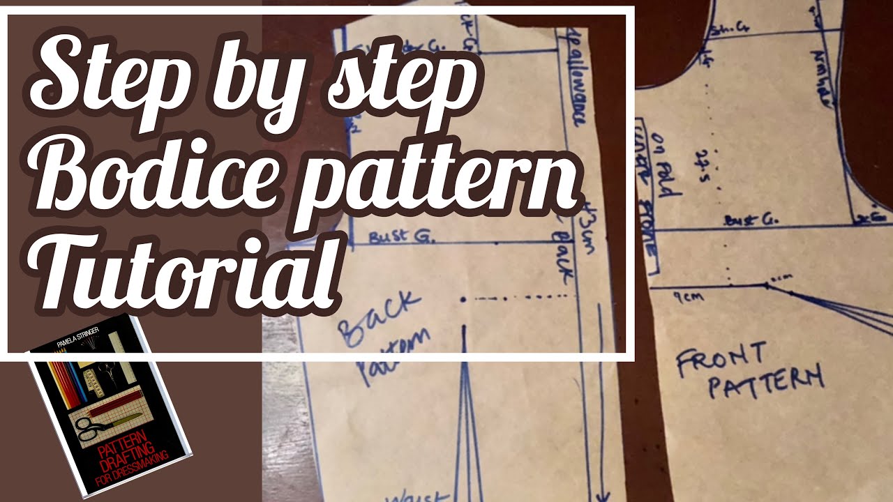 How to draft a basic bodice pattern | Pattern Making| - YouTube