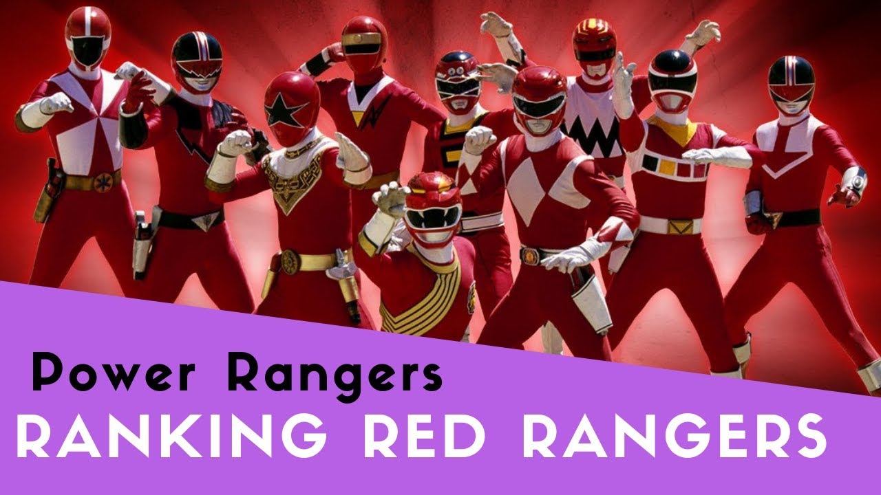 RANKING ALL RED POWER RANGERS! - YouTube