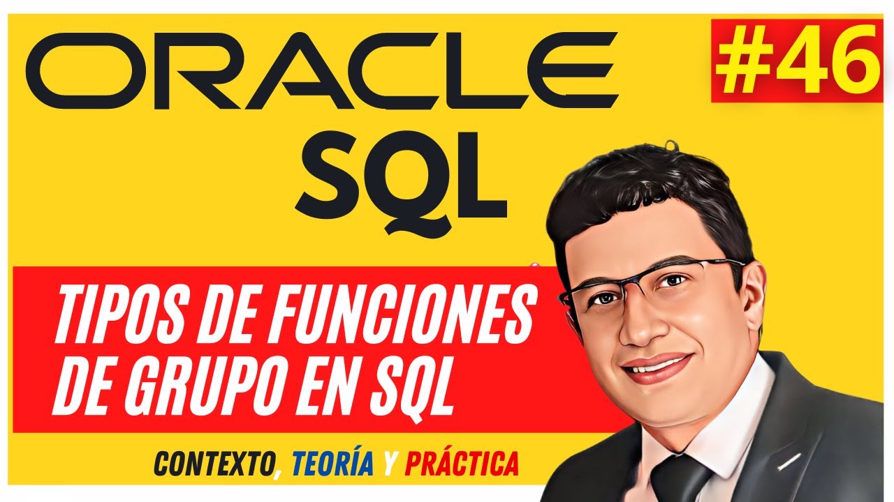 Tipos de Funciones de grupo en SQL Oracle Versiones 12c, 19c, 20c 21c ...