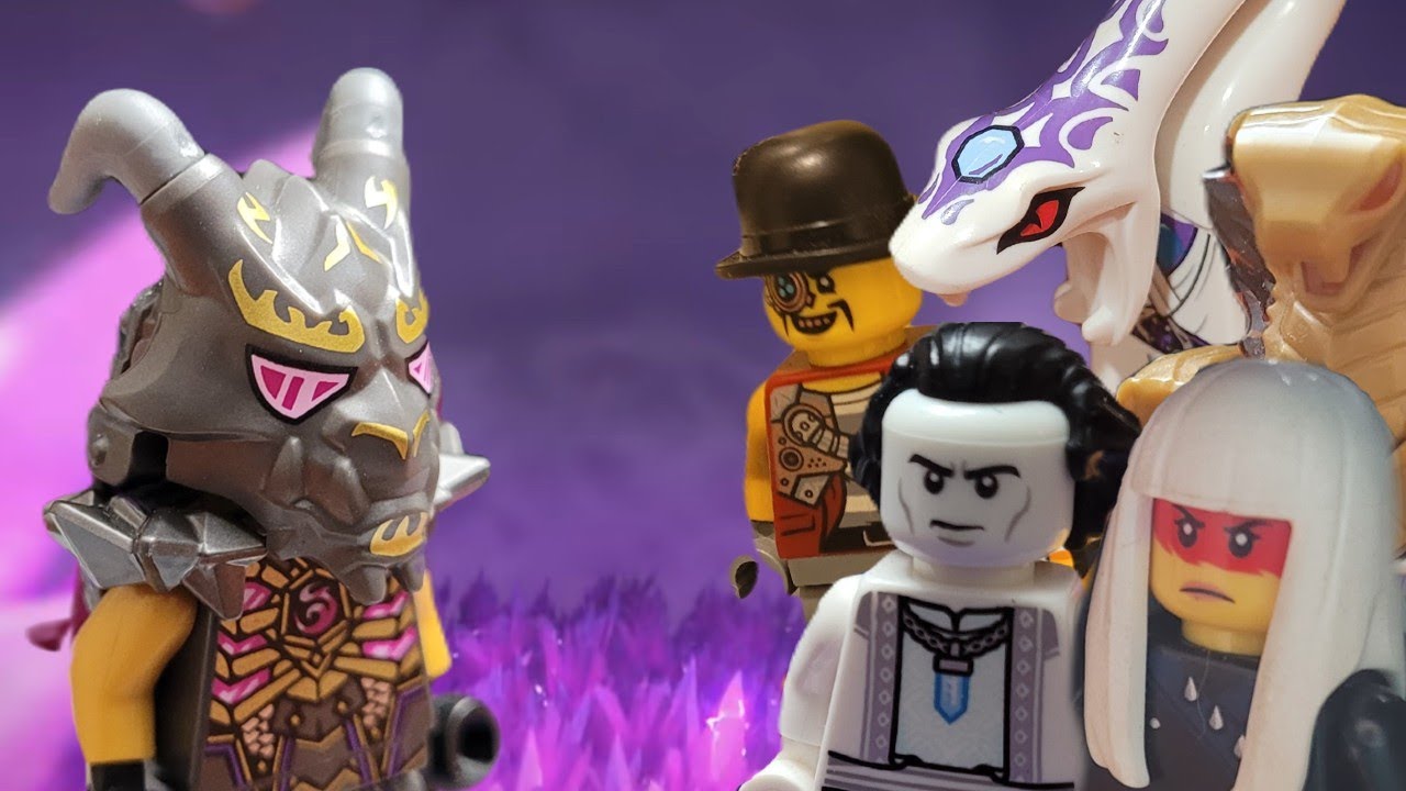 Council of the Crystal King, a Ninjago Crystalized Stop Motion - YouTube
