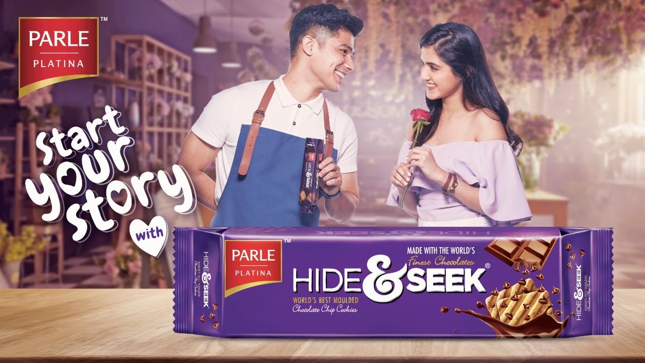 Parle Platina | Start Your Story With Hide & Seek | Flower Shop - YouTube