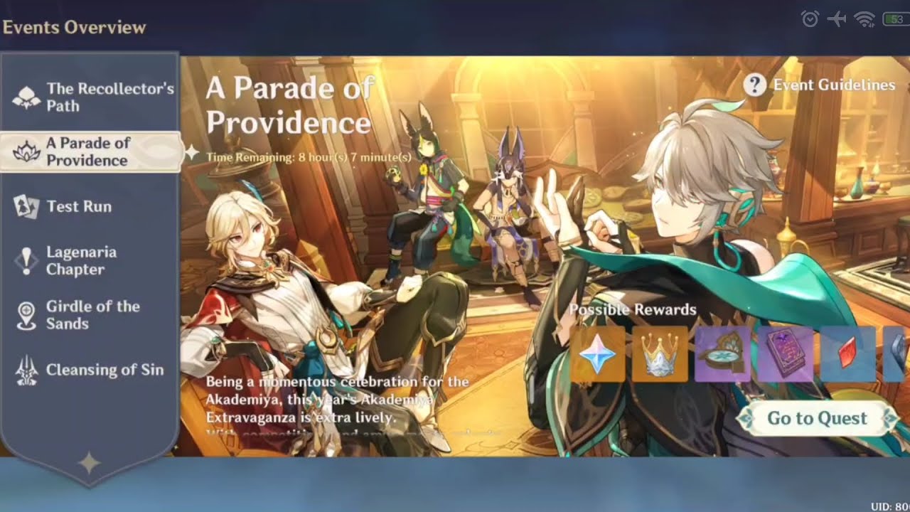 Genshin Impact | A Parade of Providence Event Walkthrough II - YouTube