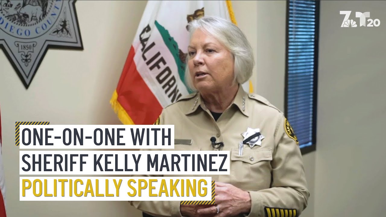 One-on-One With Sheriff Kelly Martinez | Politically Speaking | NBC 7 San Diego - YouTube