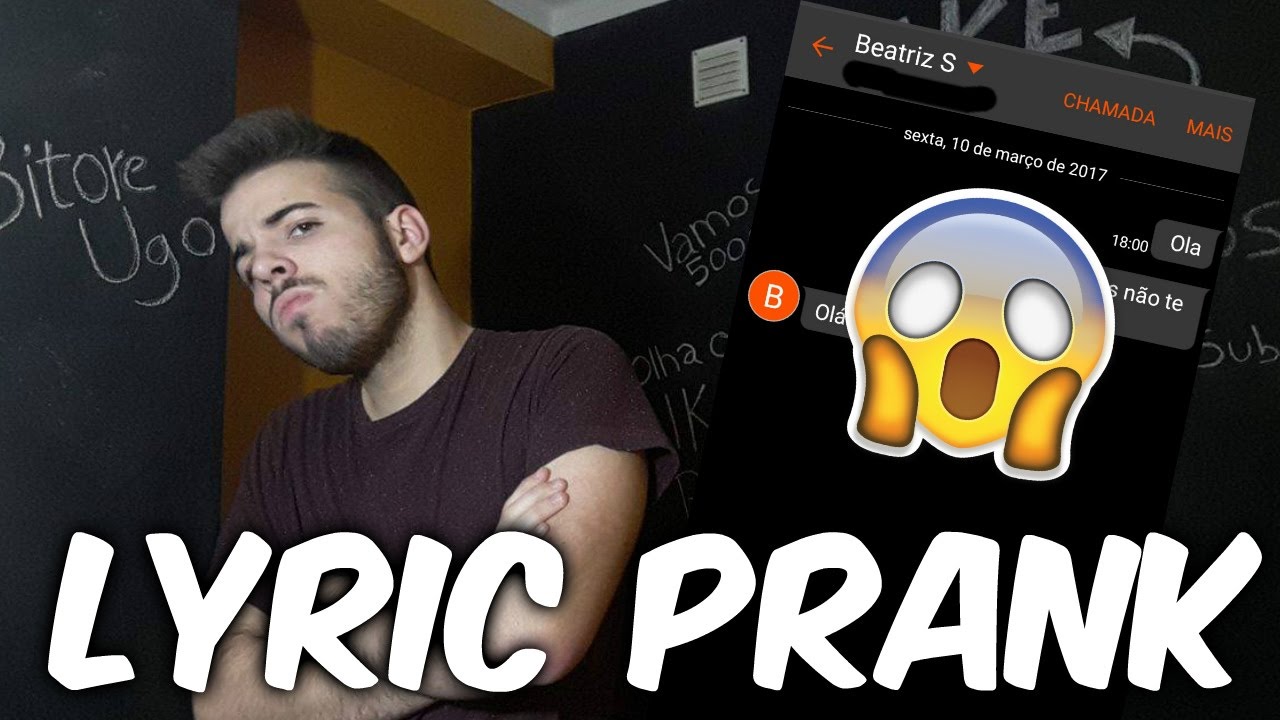 LYRIC PRANK..!!! - YouTube