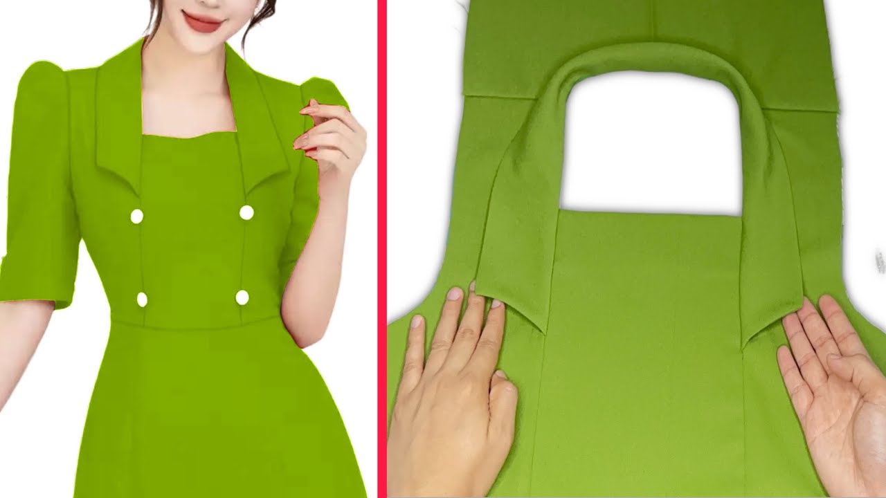 Unique Collar with Square Neck Design for your Dress | Worth knowing ...