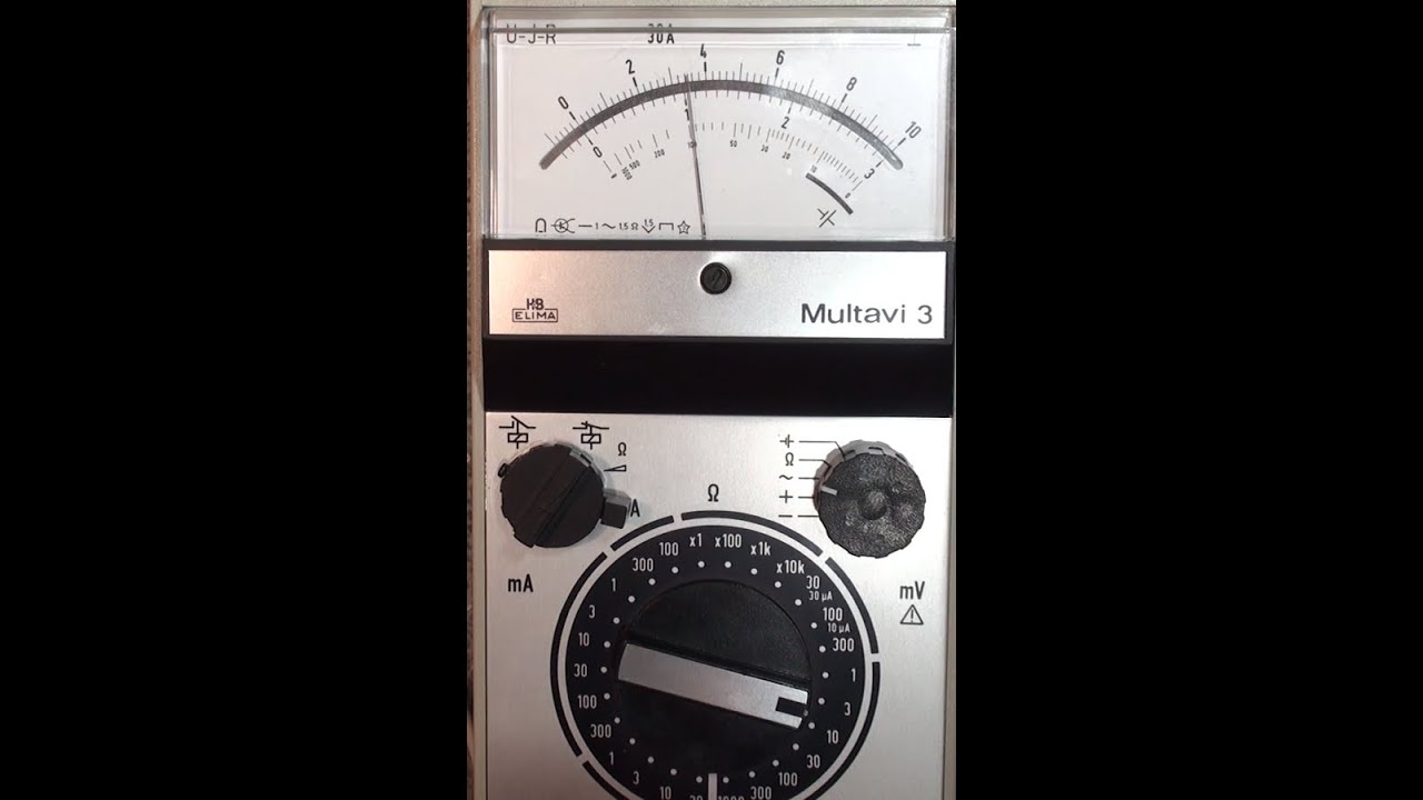 Вольтметр Multavi 3 от Hartmann & Brown Германия 1970е годы ...
