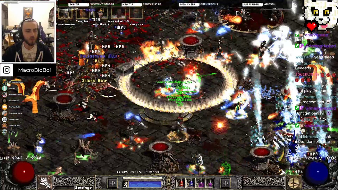 Level 99 in Project Diablo 2! Rank 2 Paladin - Rank 7th overall - Final ...