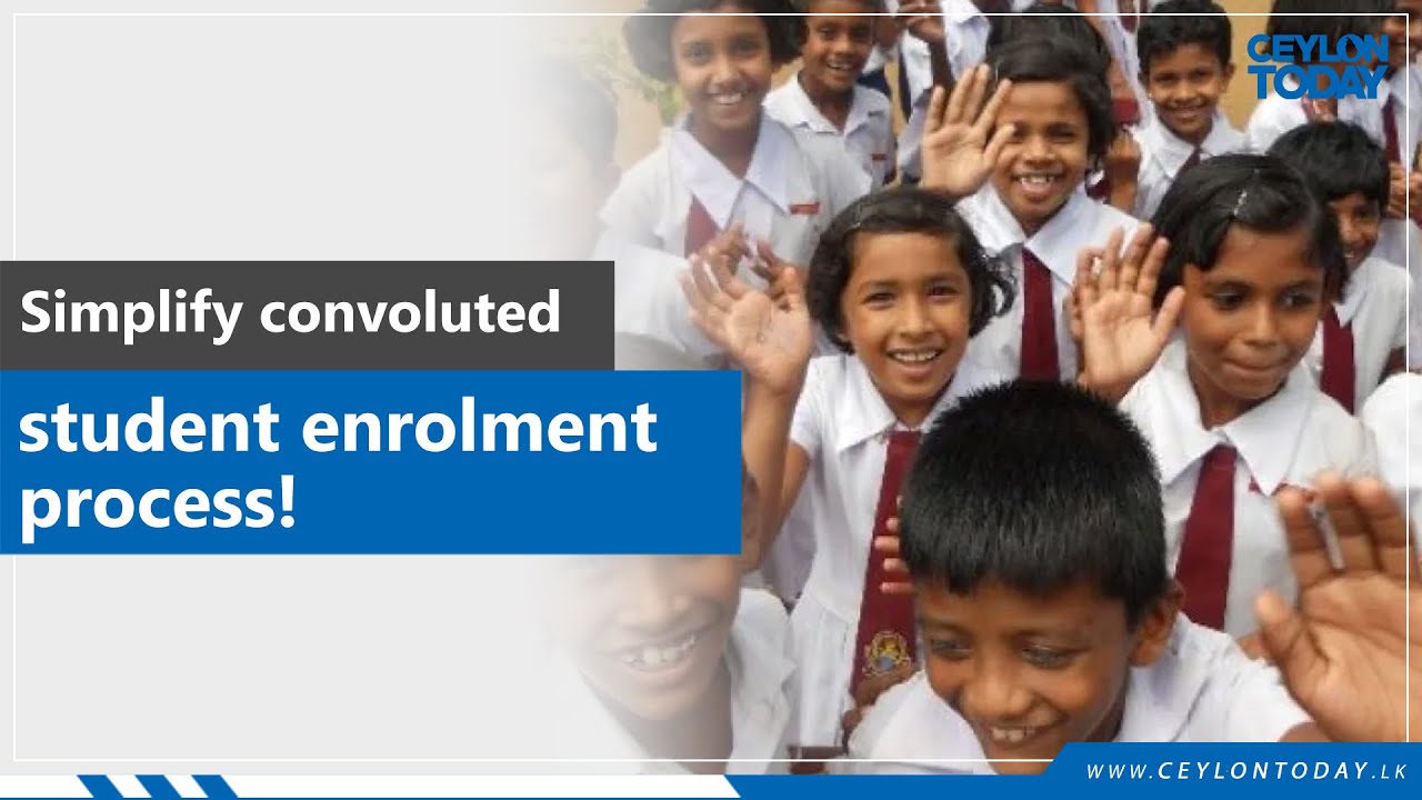 Simplify convoluted student enrolment process! - YouTube