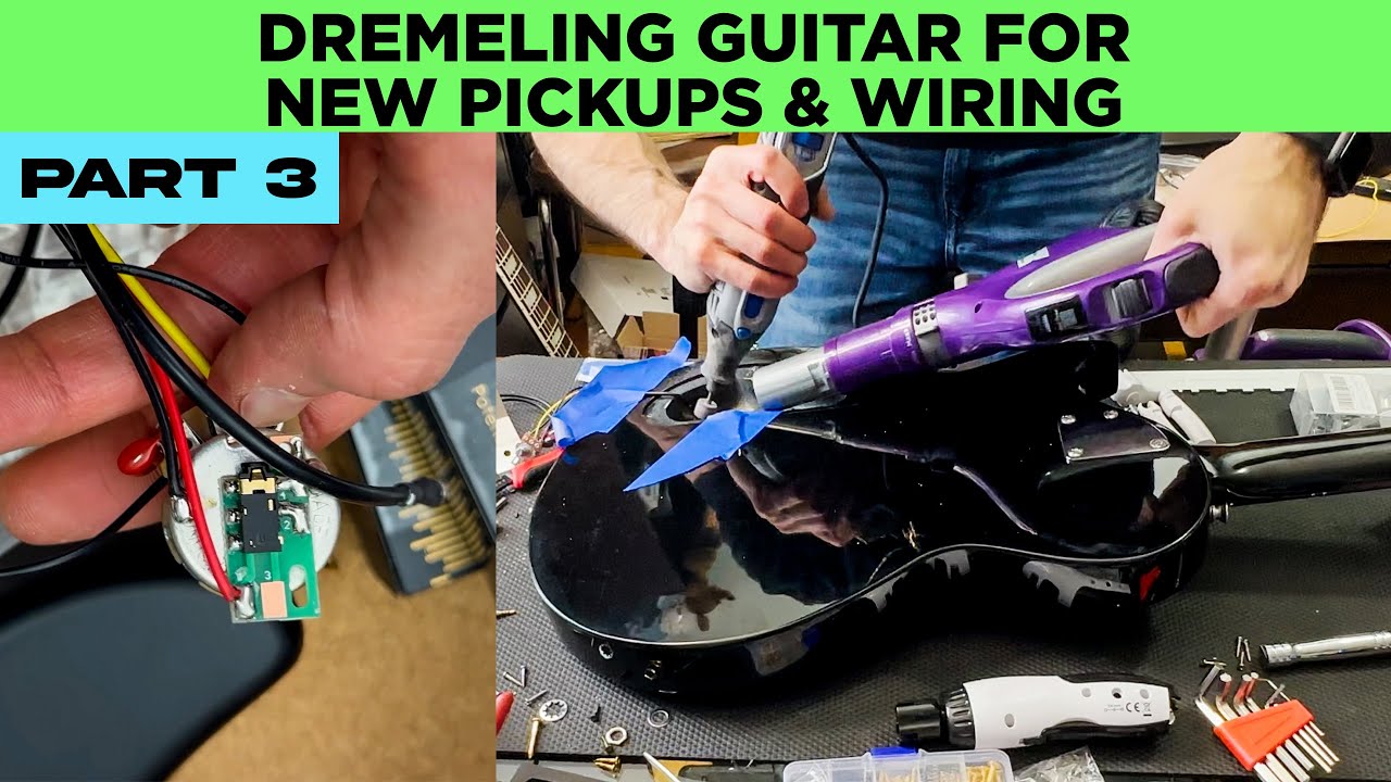 Modded Harley Benton SC-200 - We Ran Into An Issue, Time For The Dremel ...