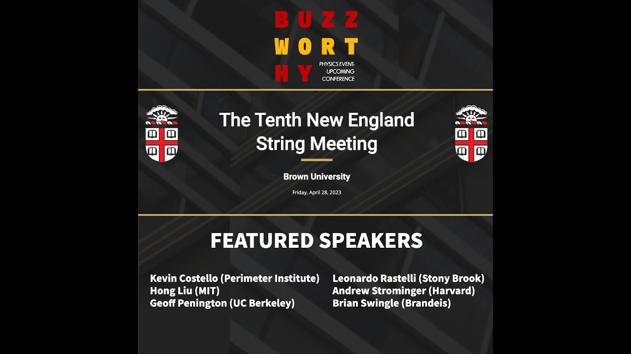 Hong Liu MIT, "Emergence of space and time in holography" - YouTube