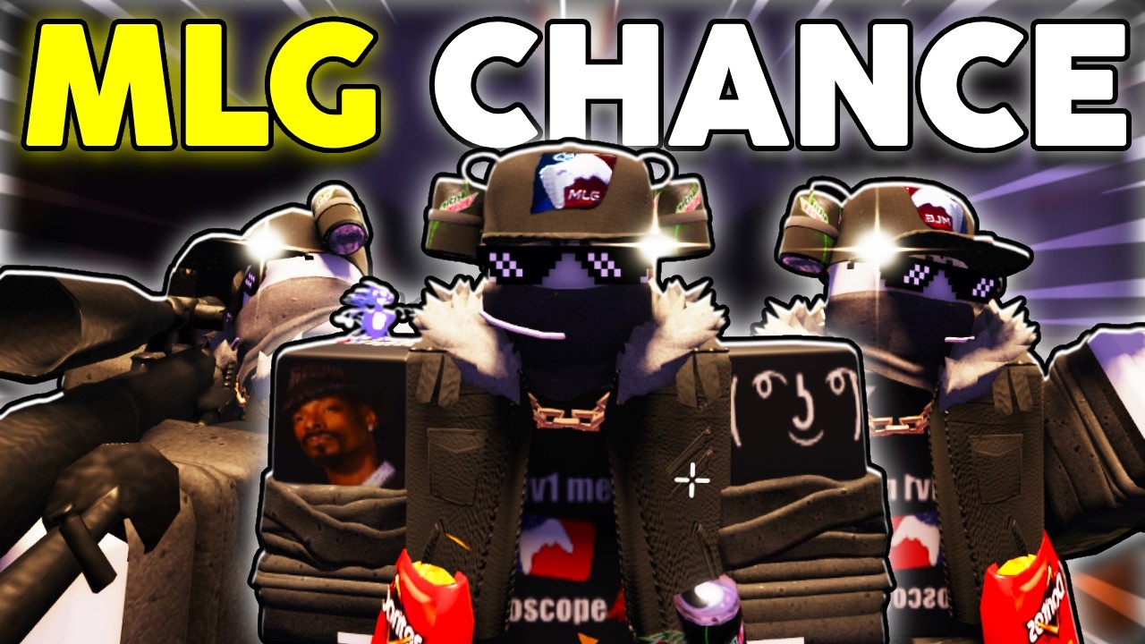 CONSEGUINDO a SKIN SECRETA do MLG CHANCE no Forsaken... (Roblox) - YouTube
