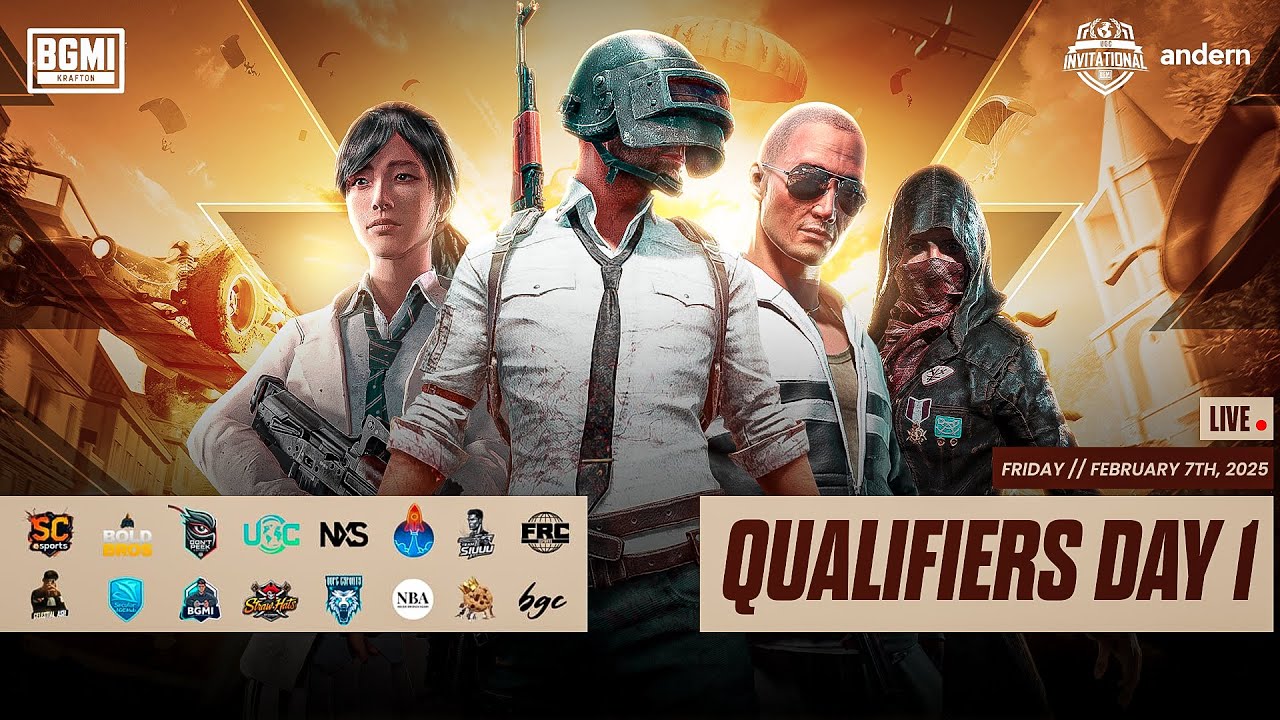 UGC INVITATIONAL S4 I Qualifiers I Powered by andern - YouTube