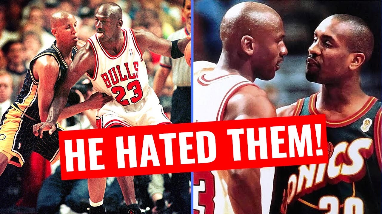 10 Rivals That Michael Jordan HATED THE MOST - YouTube