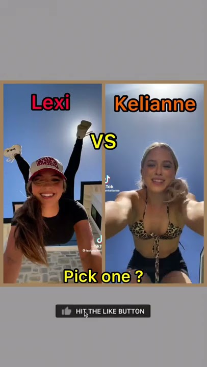 Lexi Rivera V.S Kelianne | Tiktok Handstand Flexibility Challenge # ...