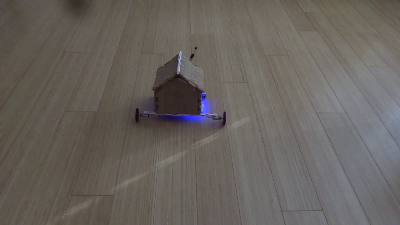 Remote Control Gingerbread House - YouTube