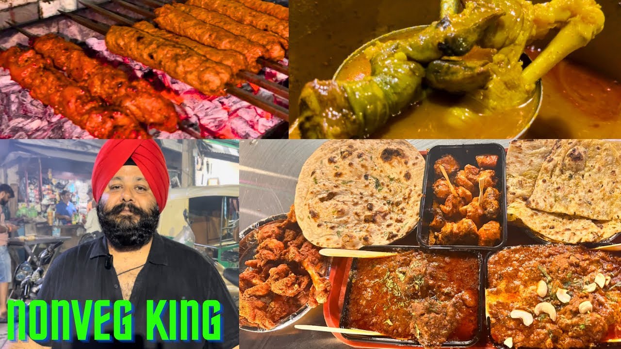 EAST DELHI KA NONVEG HEAVEN| KEEMA MEAT, CHICKEN TIKKA, BELIRAM CHICKEN ...