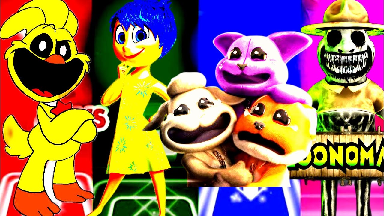 Digital Circus Animation 2 VS Inside Out 2 VS Smiling Critters Sad ...