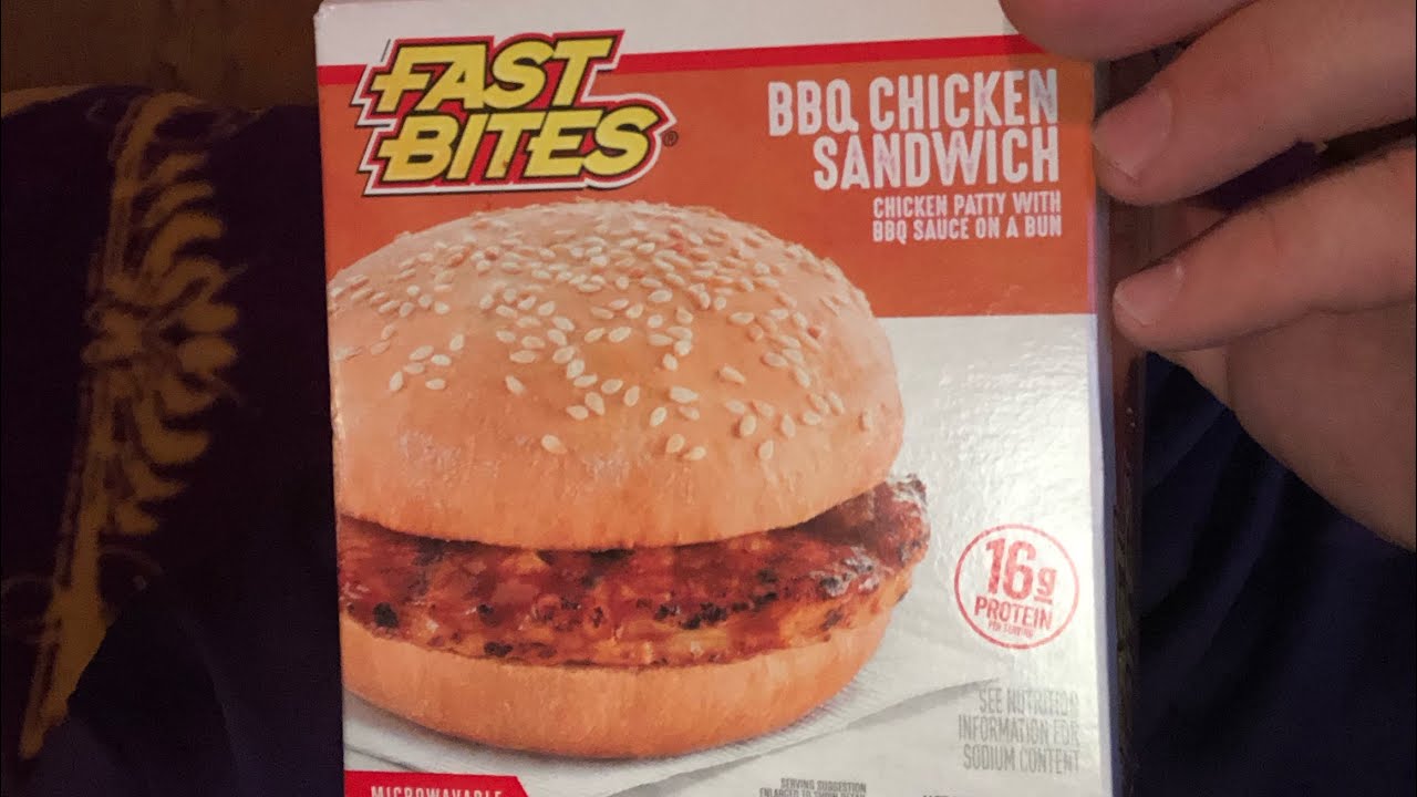 Fast Bites Bbq Chicken sandwich from #dollartree initial review ...