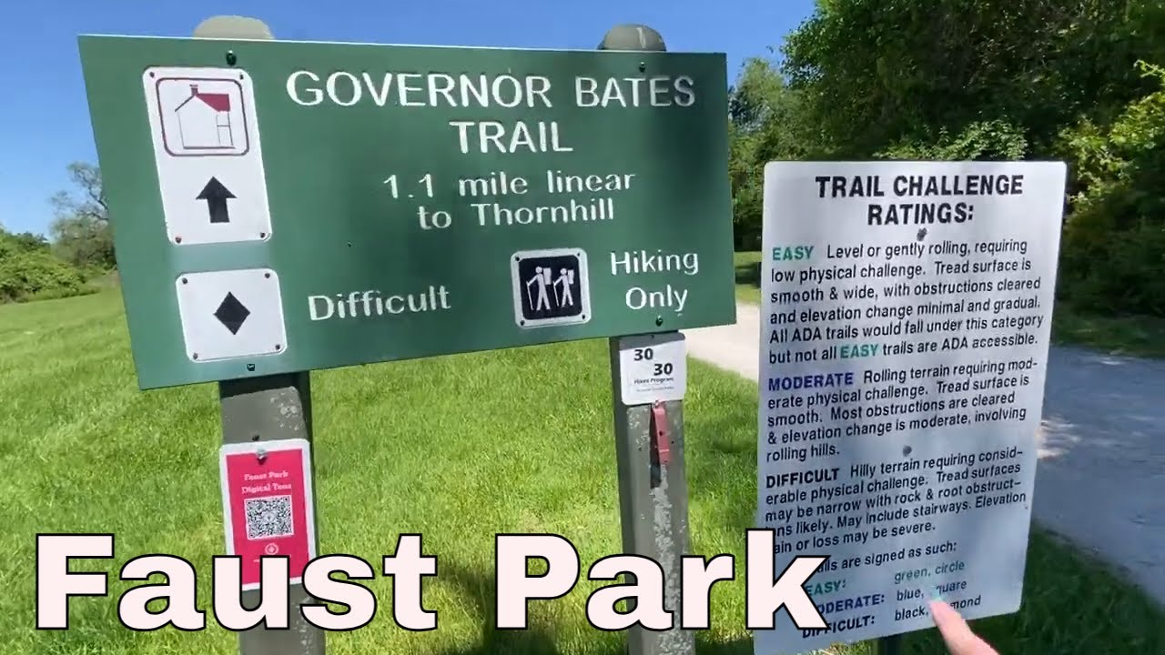 Faust Park - Hike With Me - St Louis County 30/30 Hiking Program - YouTube