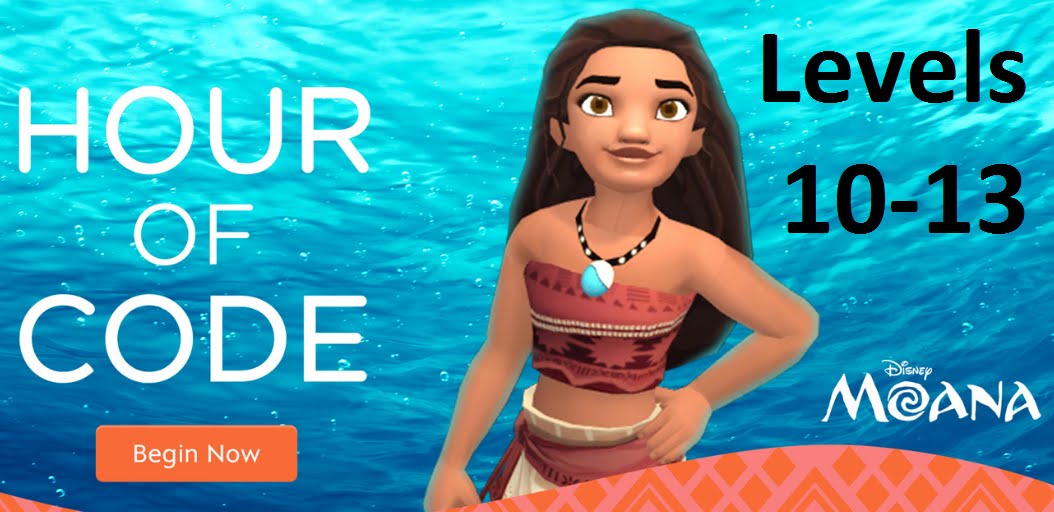 Hour Of Code - Disney, Levels 10-13 - YouTube