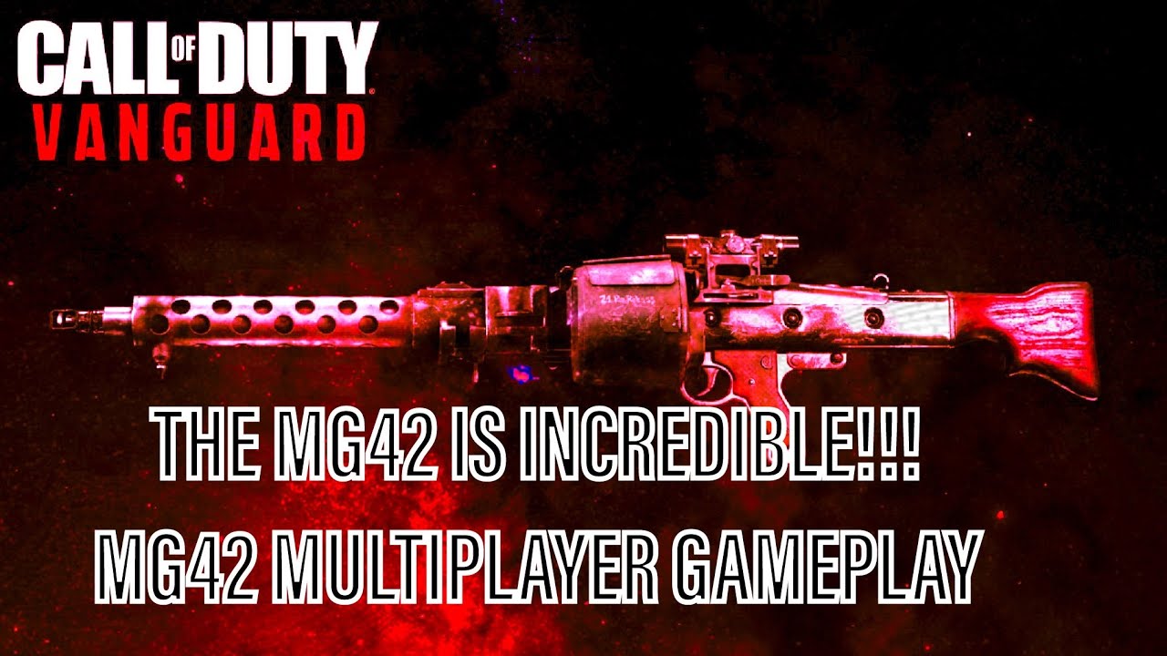 THE MG42 IS INCREDIBLE!! | Call of Duty Vanguard Multiplayer TDM ...