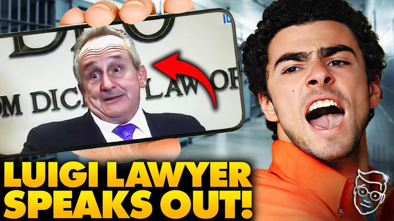 CEO Assassin Lawyer Drops BOMBSHELL, Claims 'NO EVIDENCE' Luigi ...