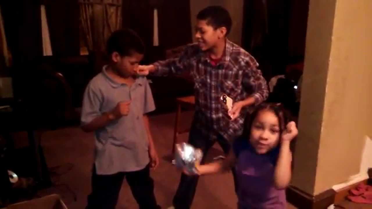 Boy dancing for chips - YouTube
