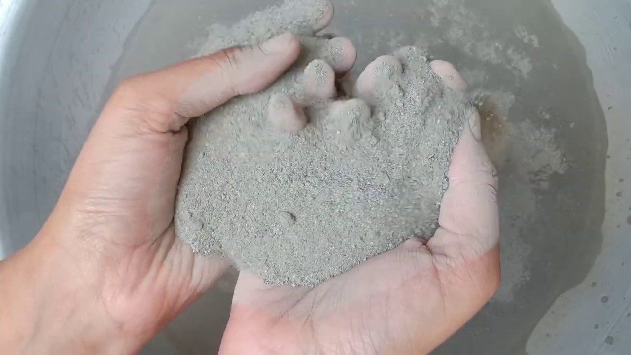 ASMR: Extremely Dusty Super Fine Sand Fall in water 💦💦 - YouTube