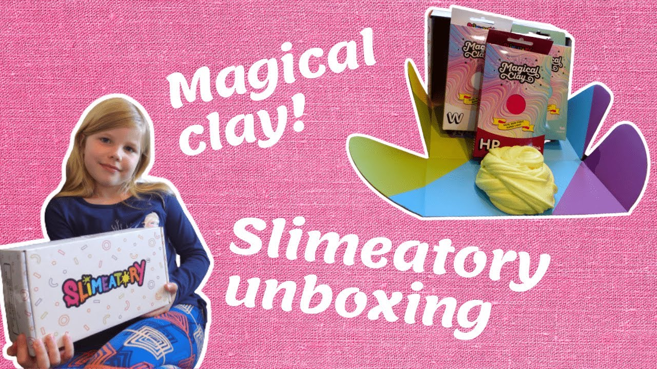 Slimeatory unboxing and review| I bought 4 Magical Clays! | Slimeatory ...