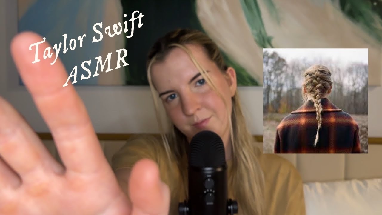 ASMR tingly taylor swift lyrics (evermore)🧡 - YouTube