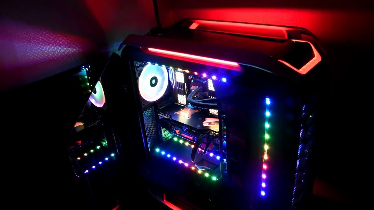 C700P RGB 2018 Build Gaming Rig - YouTube
