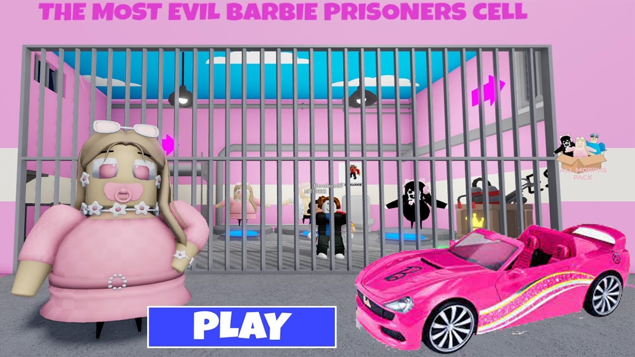 👑QUEEN BARBIE BARRY'S PRISON RUN!! (OBBY)🎉 OBBY Walkthrough Full ...