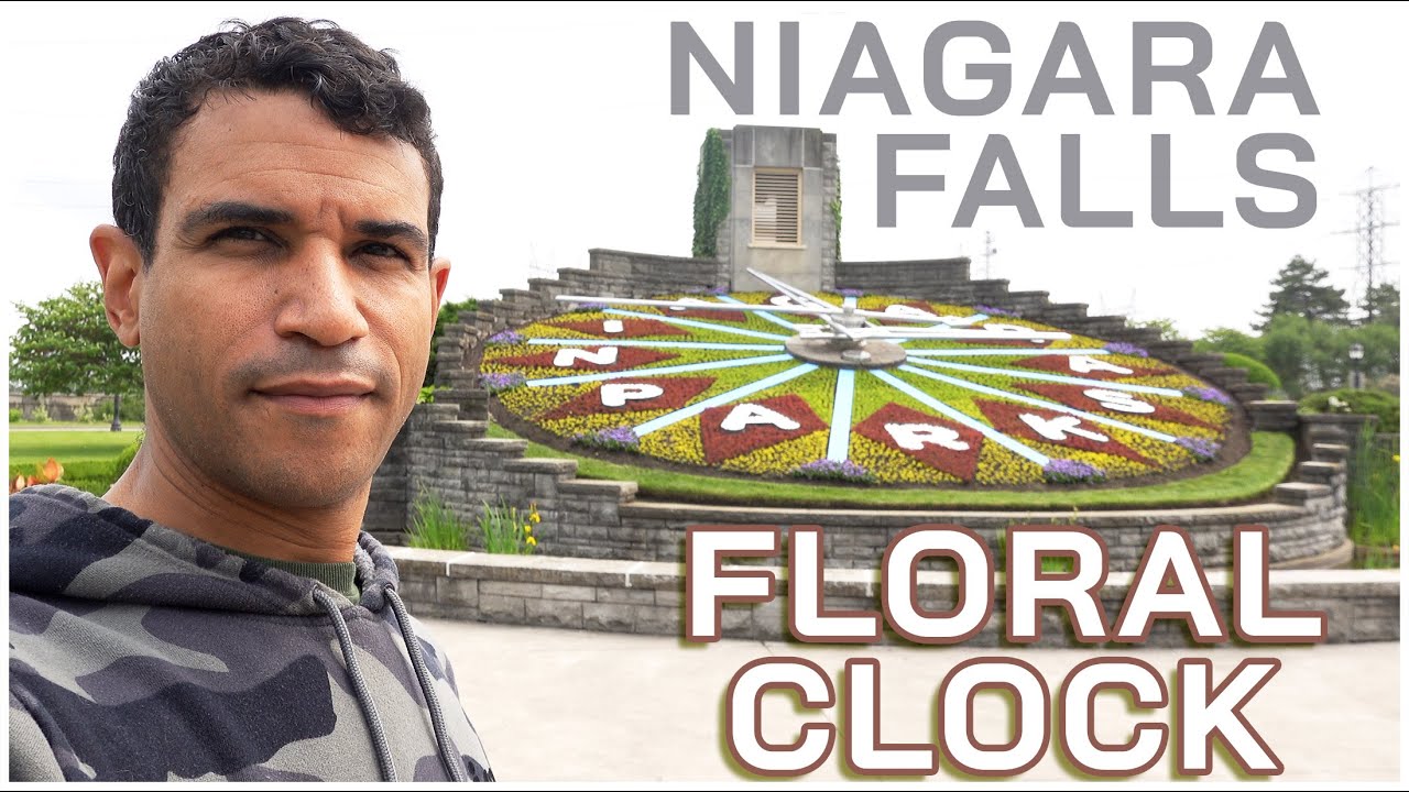 Visiting the Floral Clock Niagara Falls - YouTube