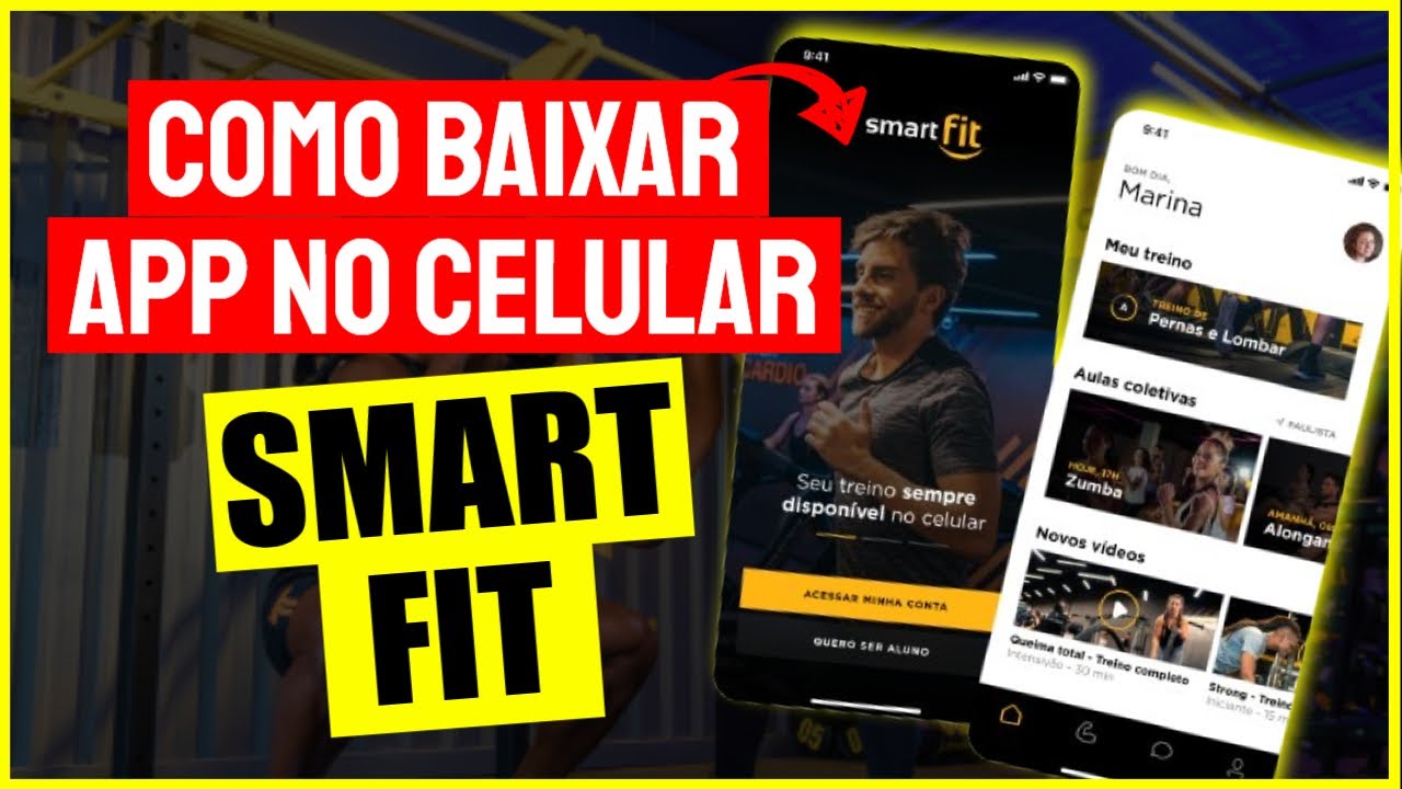 Smart Fit App | Como Baixar e Usar o App Smart Fit no Celular - YouTube