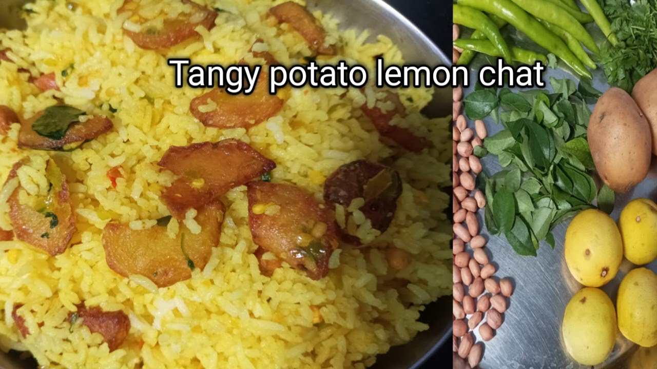 Tangy potato lemon chat|పండగరోజు స్పెషల్గా ఇలా ఎవరూ చేయని విధంగా potato ...