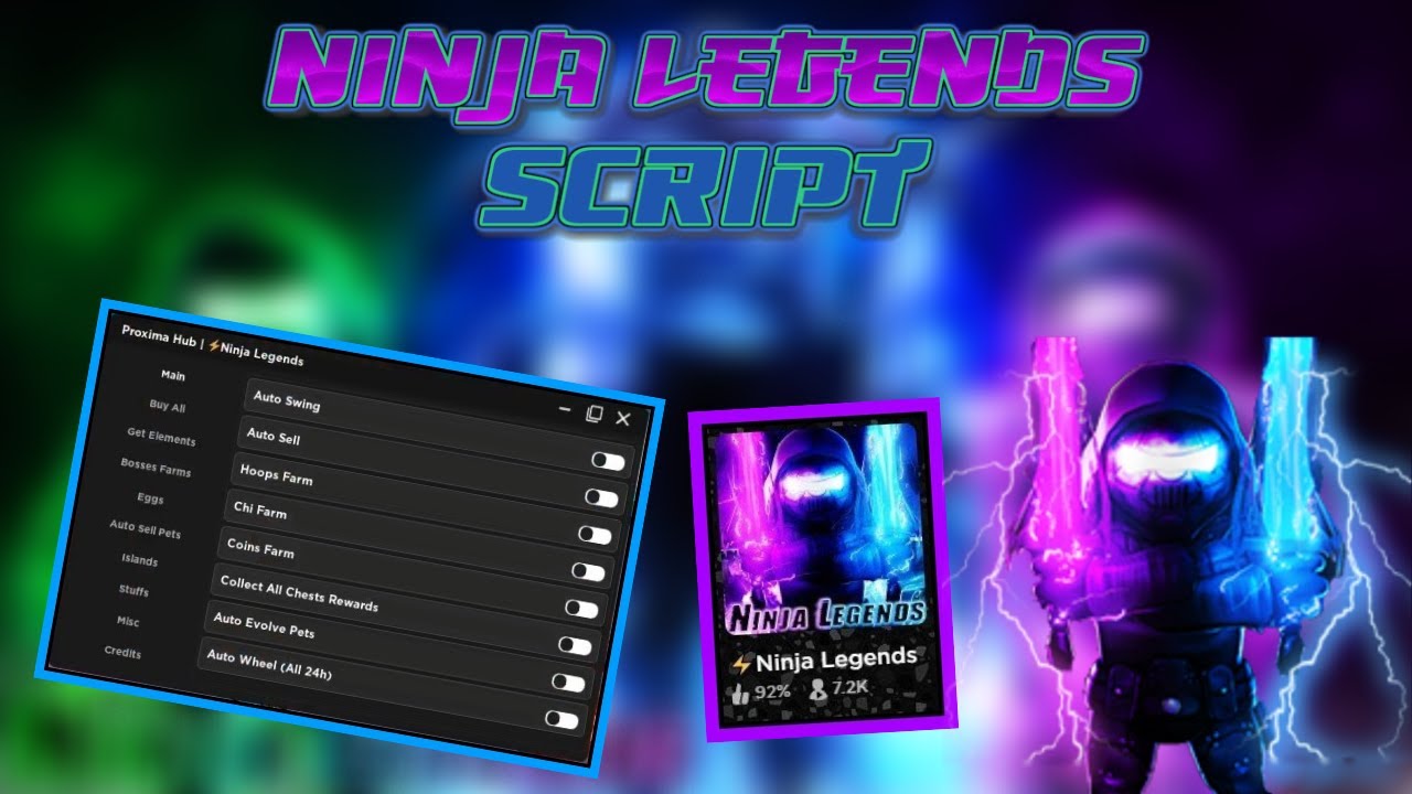 [New] Ninja Legends Script | AutoFarm | Free Gamepasses | Infinte Yen ...