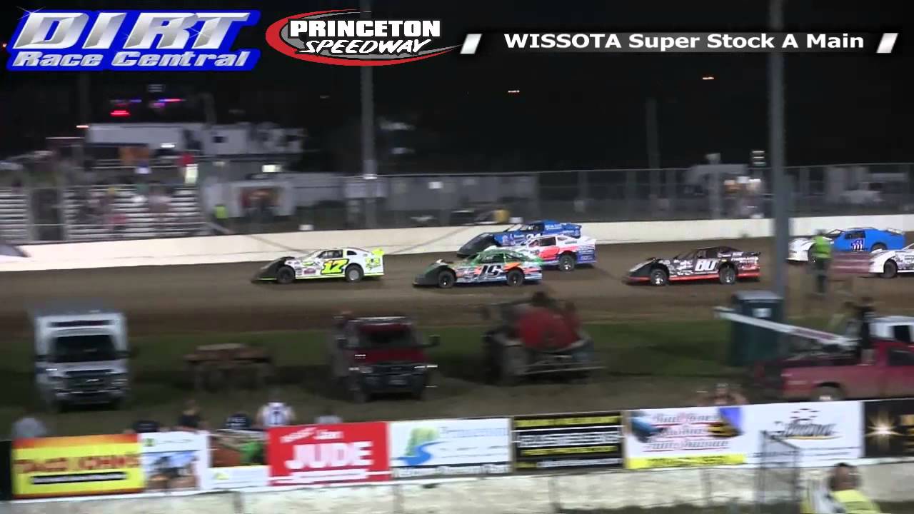 Princeton Speedway 7 18 14 WISSOTA Super Stock Races - YouTube