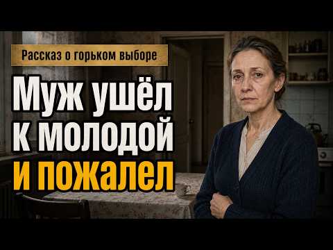 ОН БРОСИЛ ЖЕНУ РАДИ МОЛОДОЙ — а через год приполз к ней на коленях просить помощи