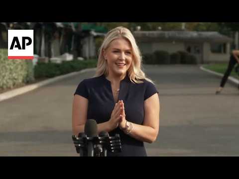 Karoline Leavitt bids farewell on her last day as White House press secretary
