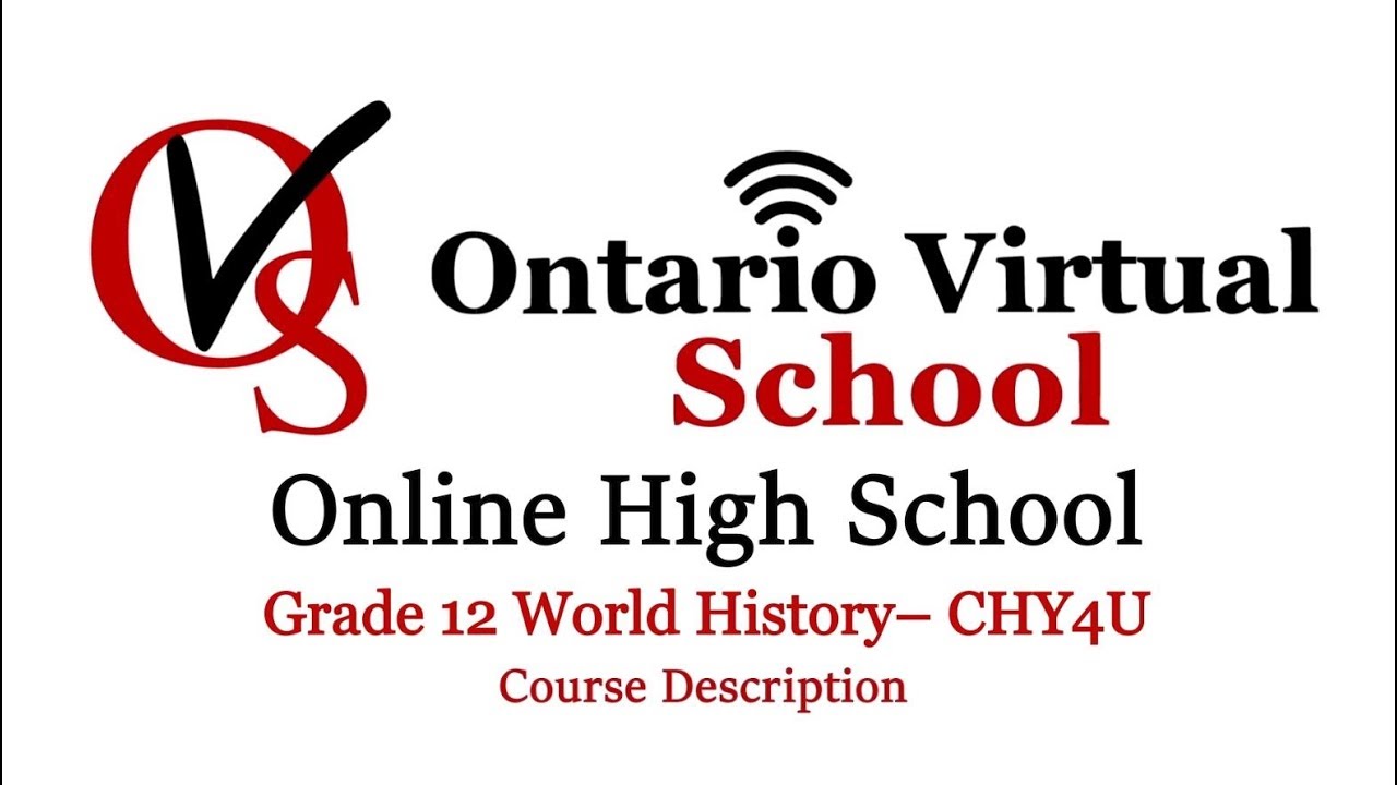 Grade 12 World History– CHY4U - Course outline - Course description ...