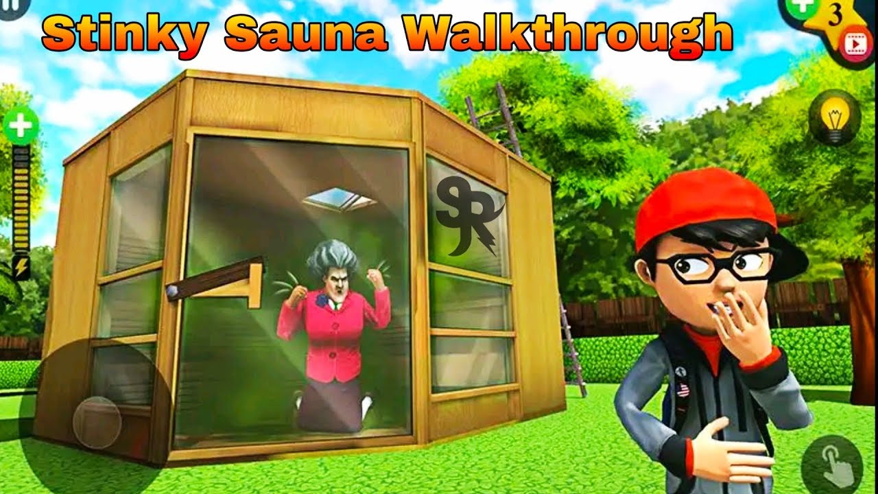 Scary Teacher 3D Stinky Sauna Walkthrough Android Gameplay - YouTube